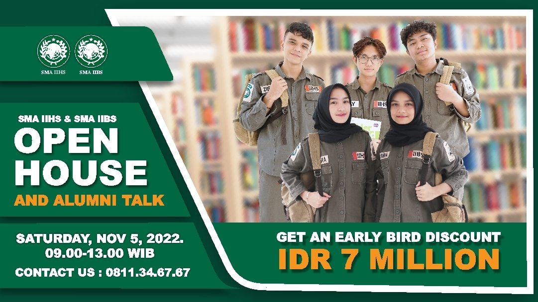 Penerimaan Peserta Didik Baru (PPDB) SMA IIHS T.A 2023/2024 | SMA IIHS